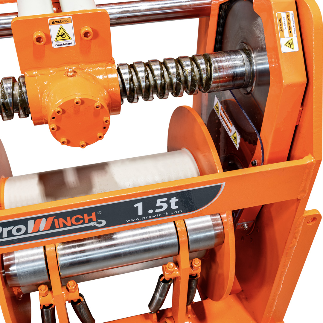 1.5 Ton Winch w/Wire Rope guide 7.5 kW SEW GMotor DRN132 KA97B ...